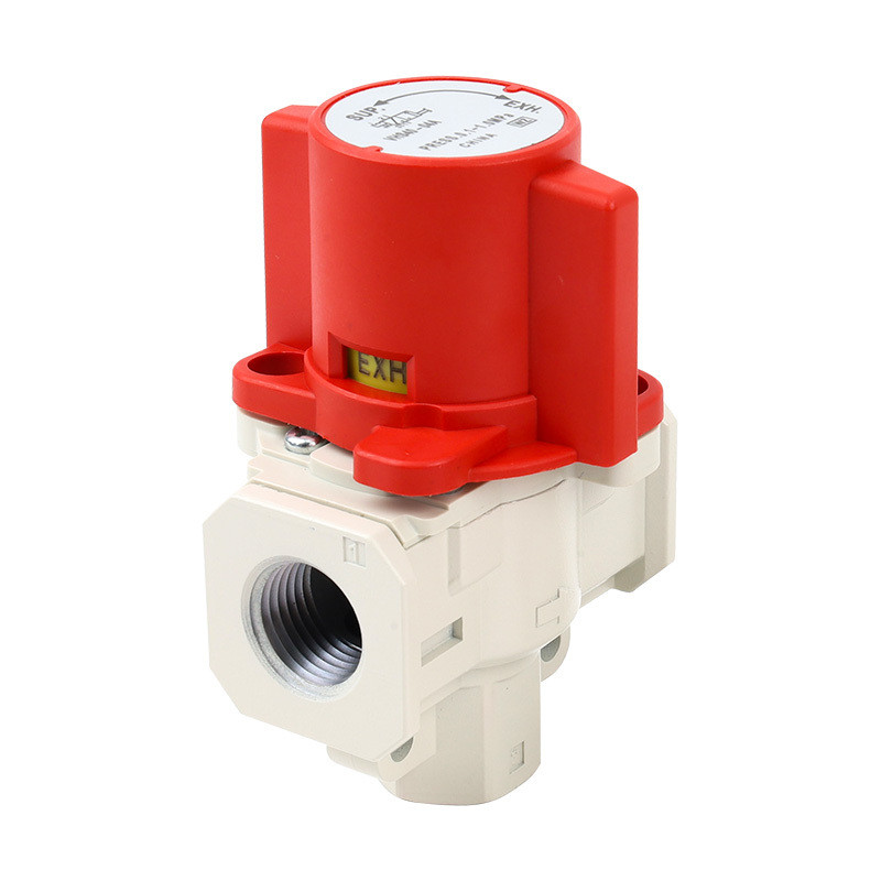 Pneumatic pressure switch type pneumatic air source residual pressure release valve VHS20-01/02A ...