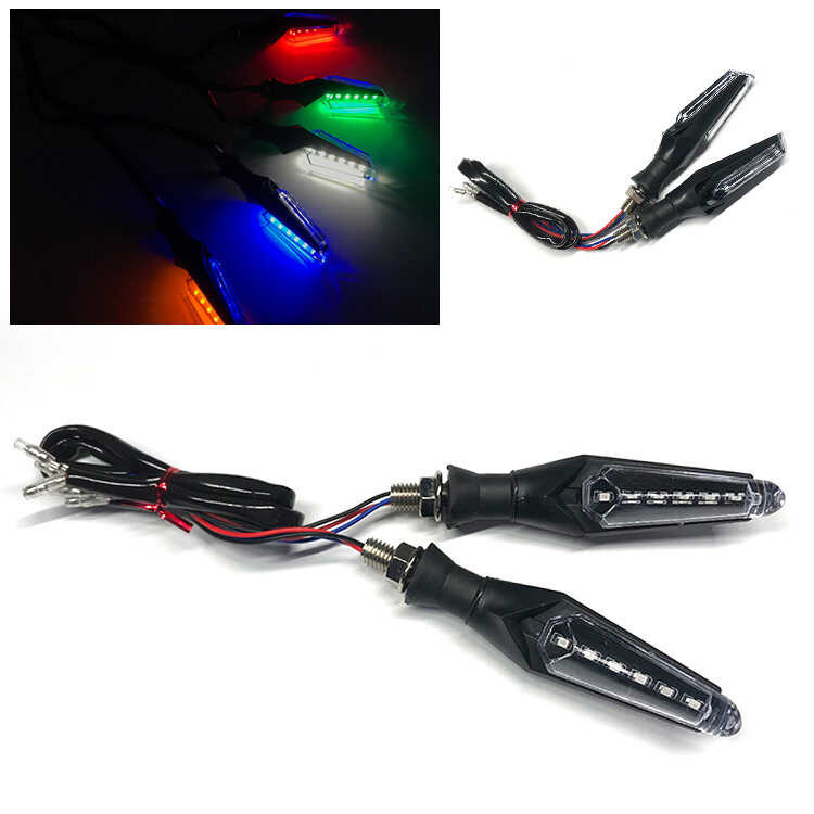 Horizon Motorcycle LED Turn Signal Scooter 12V Street Running Turn ...