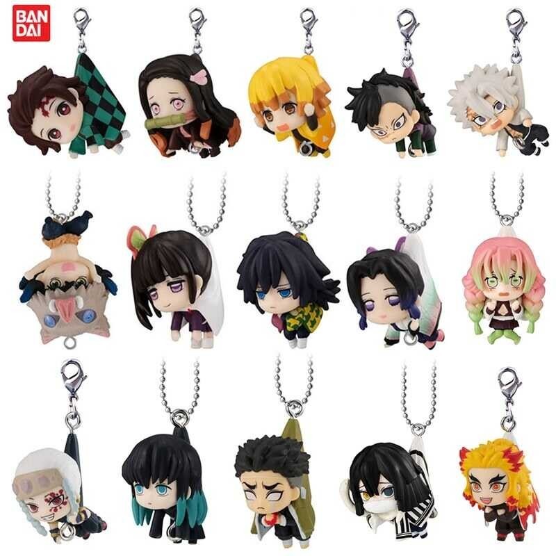 BANDAI Gashapon Anime Demon Slayer Linked Mascot 1-3 Mitsuri Iguro ...