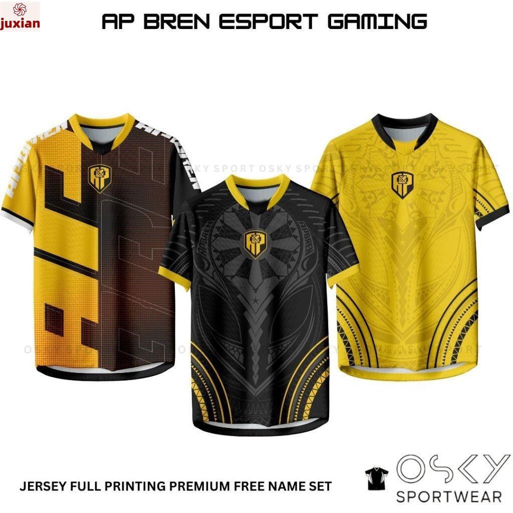 Bren Esports Jersey Ap Bren Esports Jersey Customized Gaming Full ...