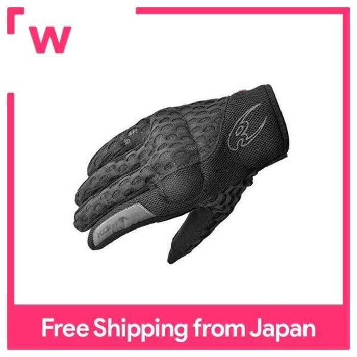 Cooling KOMINE Protect Gloves For Bikes Solid Black M Gk-243 Mesh Material Para Sa Spring ...