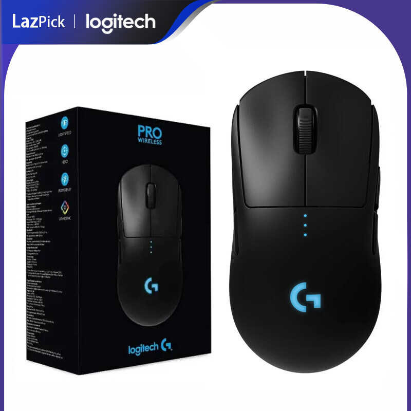 PRO Logitech G Wireless Gaming Mouse,Hero 25K Sensor,25,600 Dpi,Rgb ...