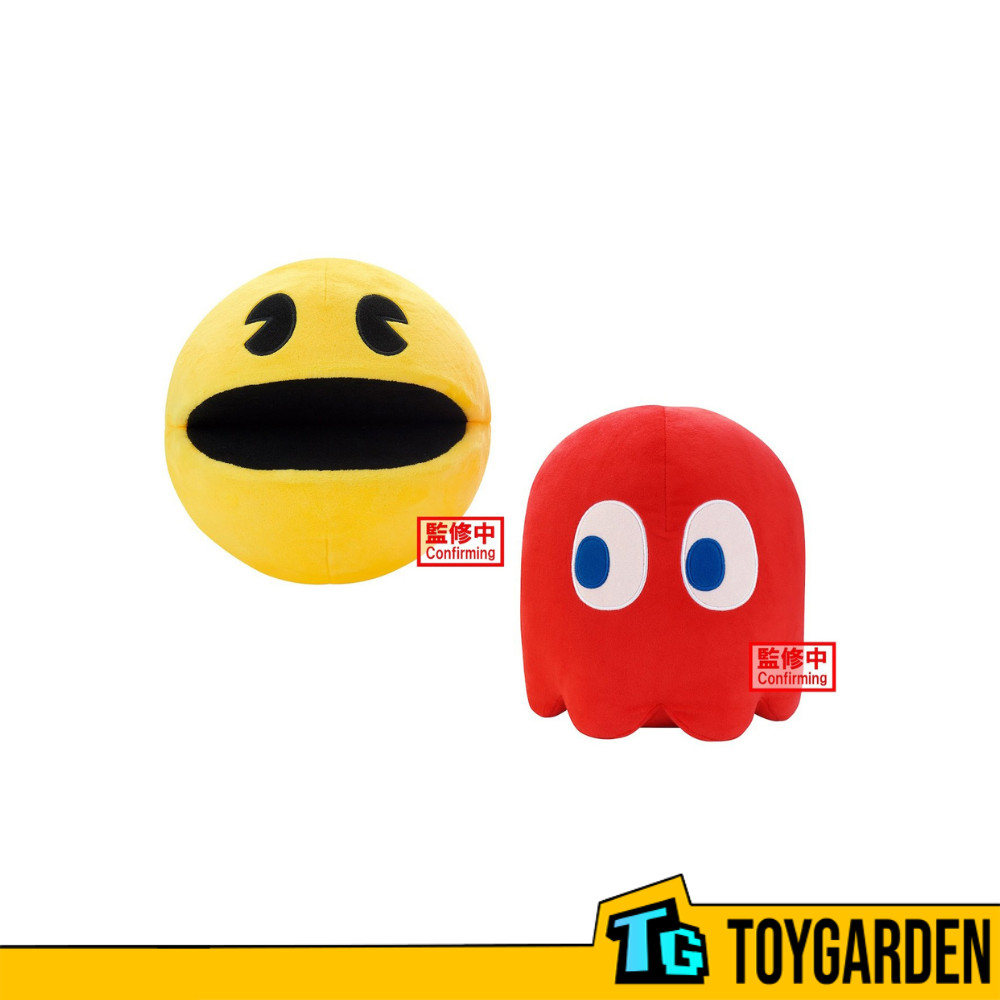 Banpresto Pac Man Big Plush (A: Pac Man) /(B: Ghost) | Shopee Philippines