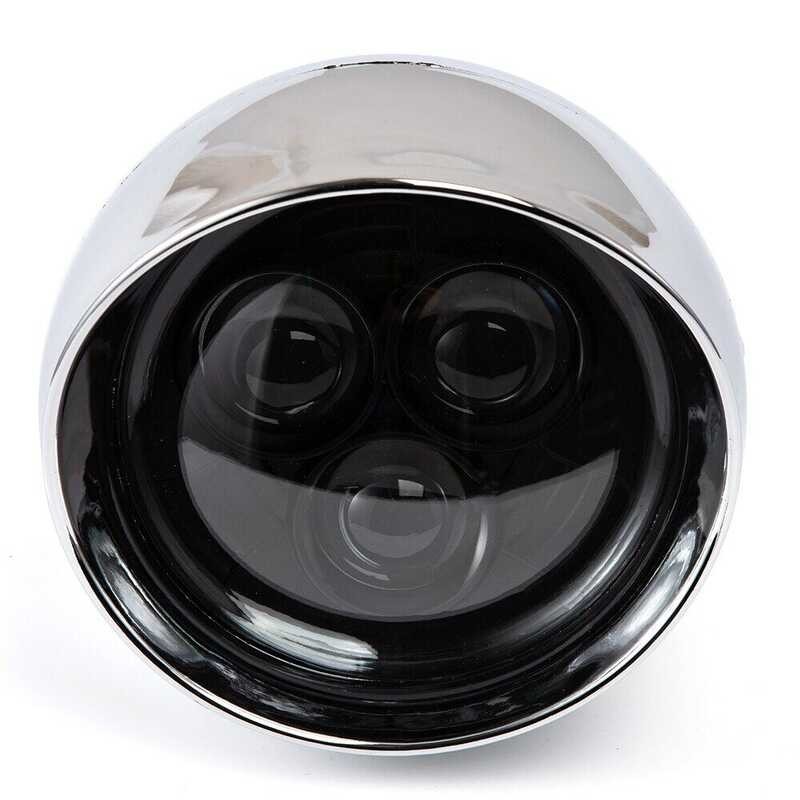 Bisikleta Led Headlight Headlamp Bullet Visor Lamp Para Sa Harley ...