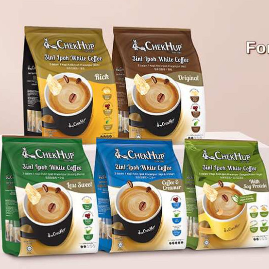 Chek Hup Coffee (Original, Rich, 2 in 1, Teh Tarik, Kokoo, Kokoo ...