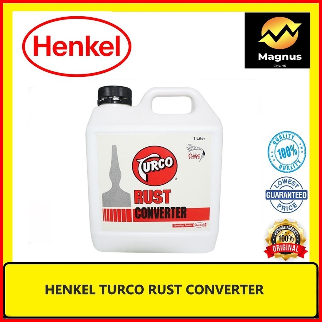 ♨ Turco Rust Converter 500mL / 1 Liter | Shopee Philippines
