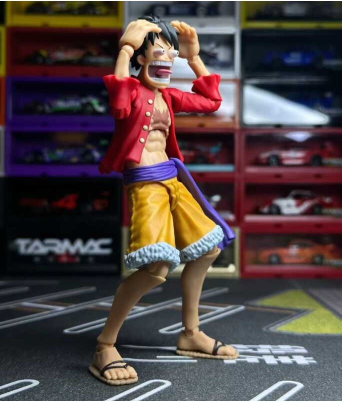 A 15Cm One Piece Figuarts Monkey D.Luffy Action Figures Anime Figurine ...
