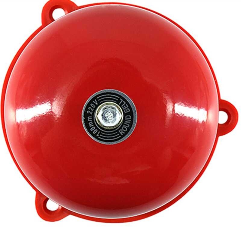 100Mm AC 220V 6 Pulgada Dia Schools Fire Alarm Round Shape Electric ...