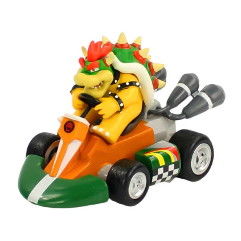 Super Mario Pull Back Car Green Yoshi Donkey Kong Bowser Luigi Toad ...