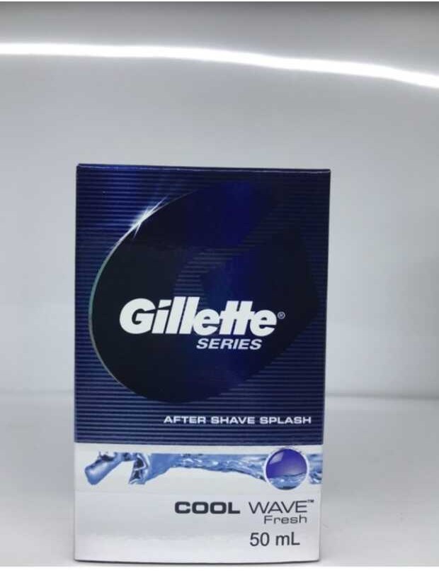 GILLETTE Series After Shave Splash 50ml ( Cool Wave Fresh ) | Shopee ...