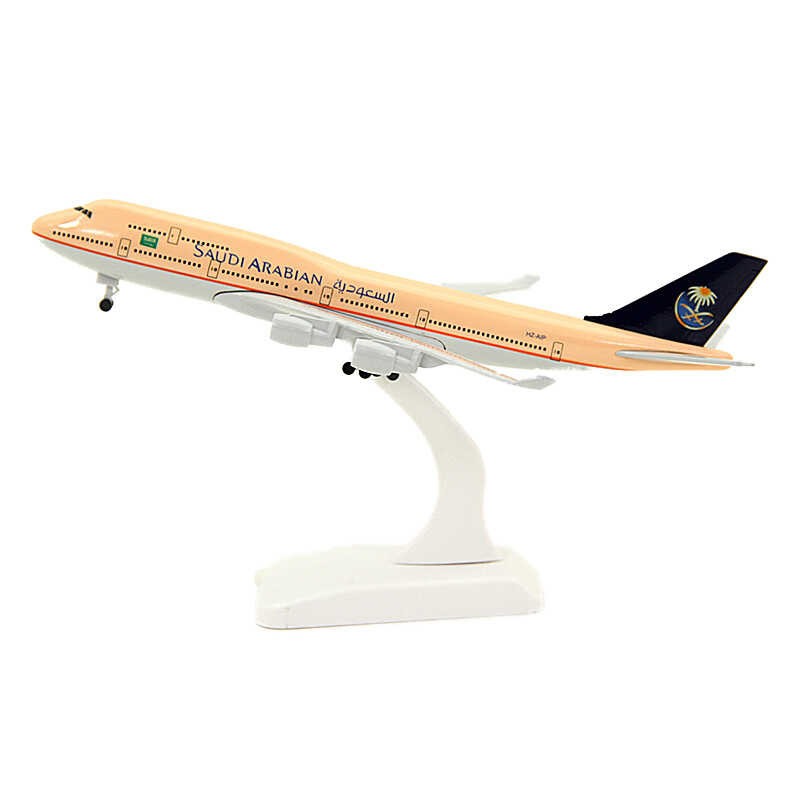 Airplane 20Cm Boeing B747 SAUDI ARABIAN AIR ES Diecast Aircraft ...