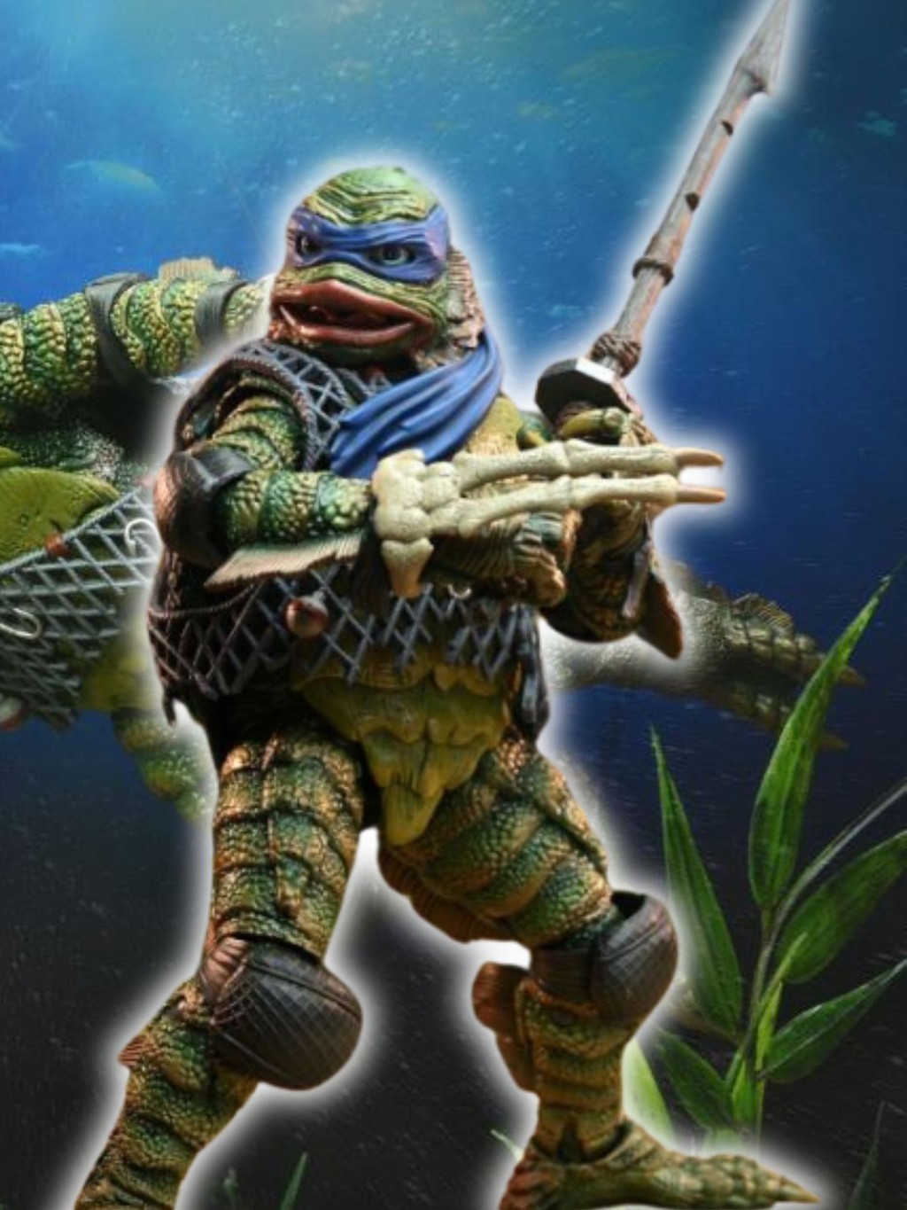 NECA Universal Monsters X Teenage Mutant Ninja Turtles Black Lagoon ...