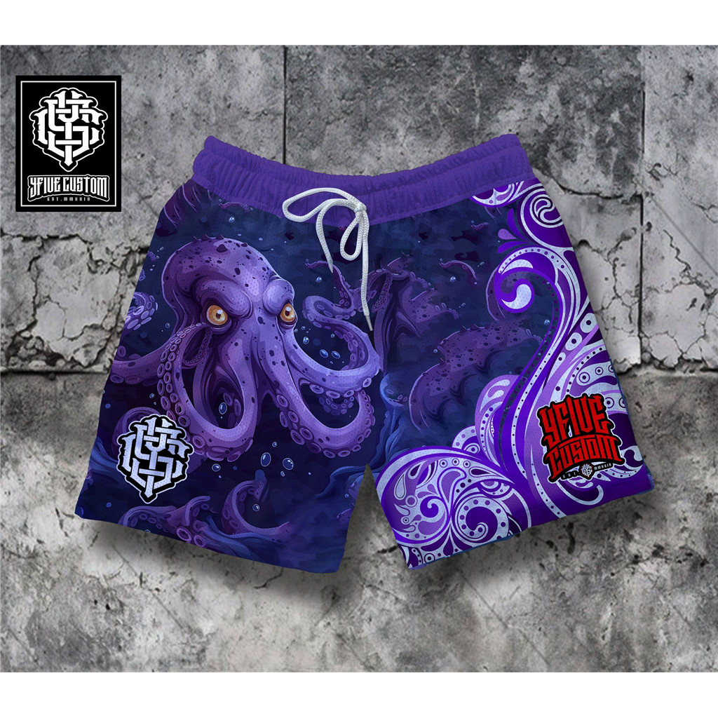 YFIVE AIRCOOL MESH SHORT W/ 2 SIDE OCKETS FULL SUBLIMATION Menswear ...