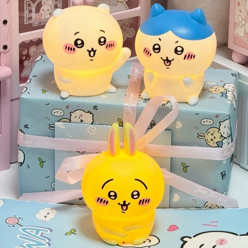 Chiikawa Glowing Toys, Eye-Protection Luminous Usagi Chiikawa Night ...
