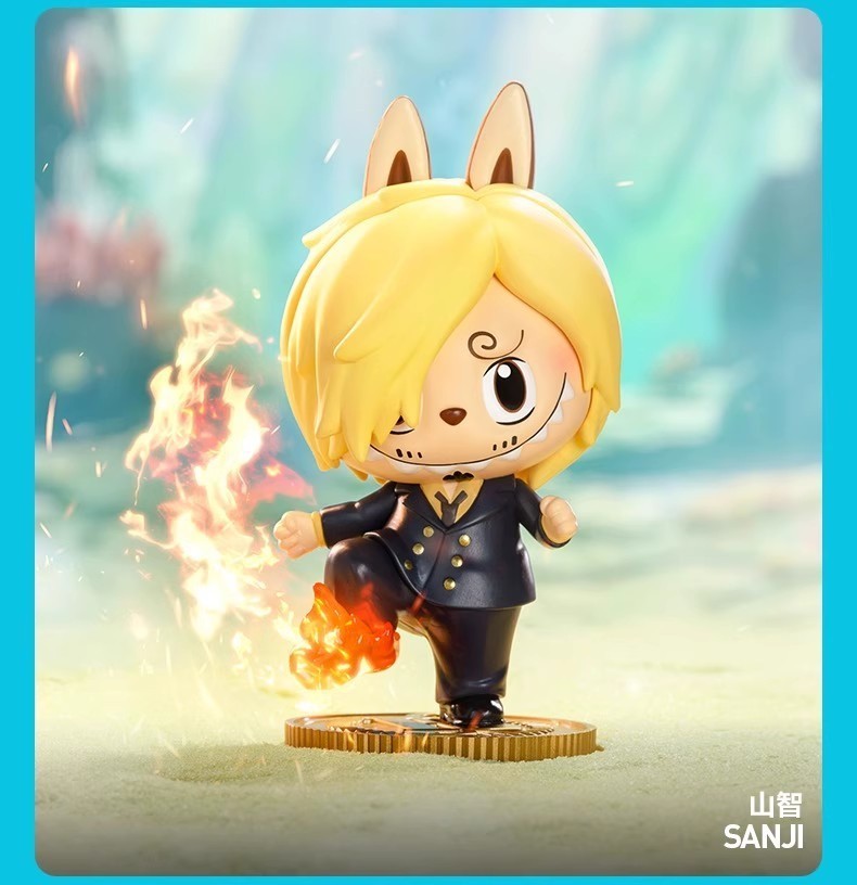 POP MART Labubu One Piece labubu One Piece Collaboration Series Blind ...