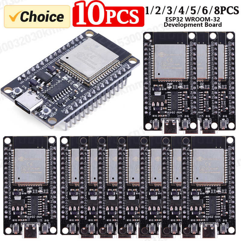 Development Esp32 Board Wireless Wifi Bluetooth Module Ultra-Low Power Consumption Dual Co ...