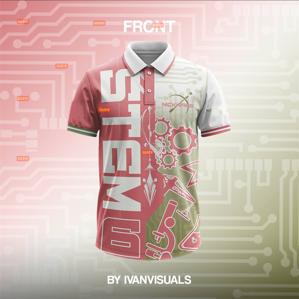 [FREE CUSTOME]2025 STEM SUBLIMATION UNIFORM POLOshirt for men women ...