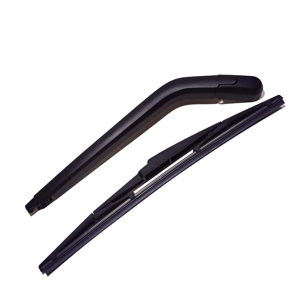 Wiper Set Wiper Blade and Arm Banana Type Bajaj RE TVS King Avanza Innova Wigo 35cm/14inches ...