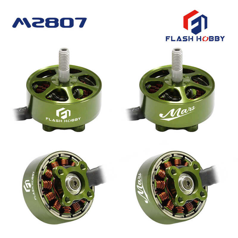 FLASHHOBBY Mars M2807 1300KV model airplane remote control FPV crossing ...