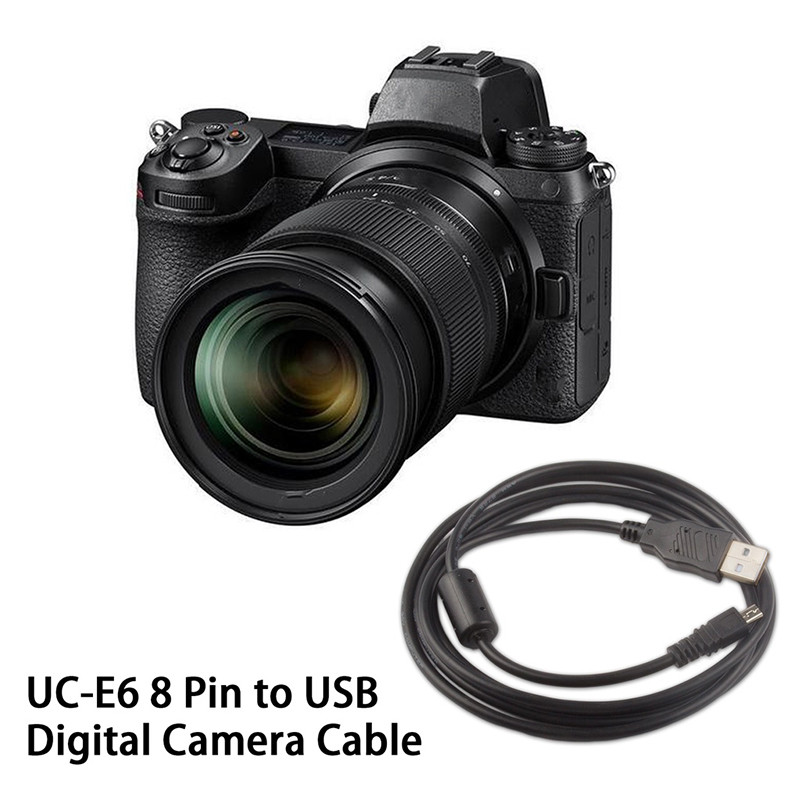 【1-3 Days Delivery】1.5M USB to 8 Pin Mini USB Camera Data Cable Charger ...