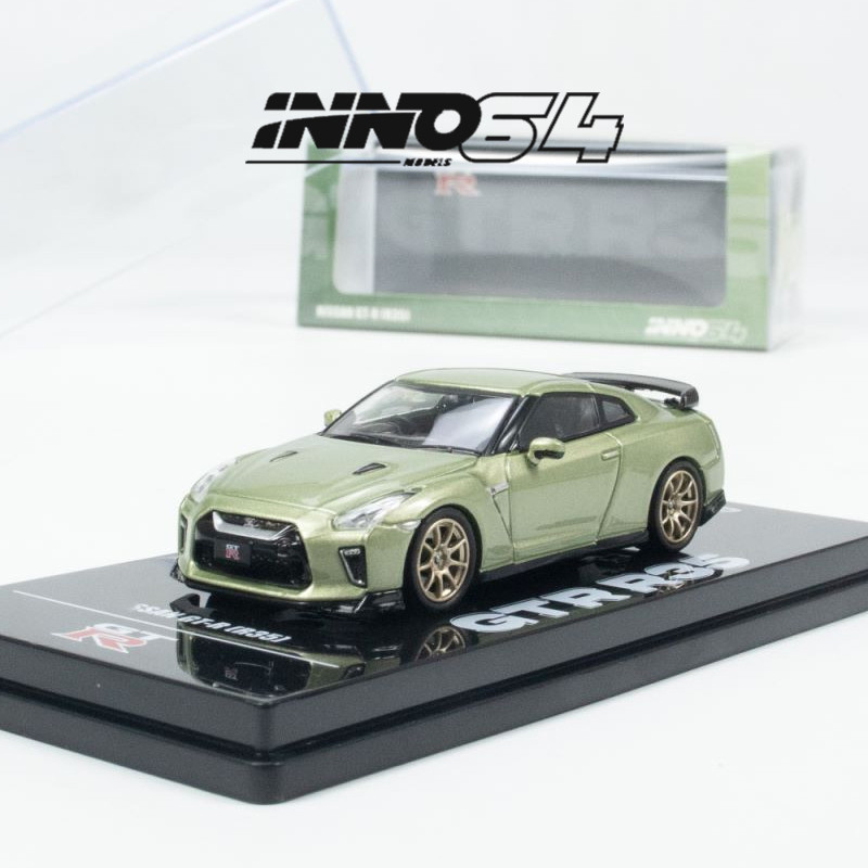 INNO 1:64 GTR R35 Millennium Jade alloy car model decoration | Shopee ...