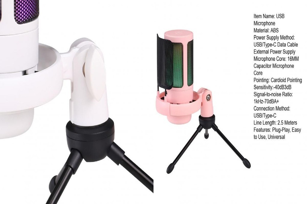 mooncake| Professional Gaming Microphone Rgb Gaming Microphone with ...