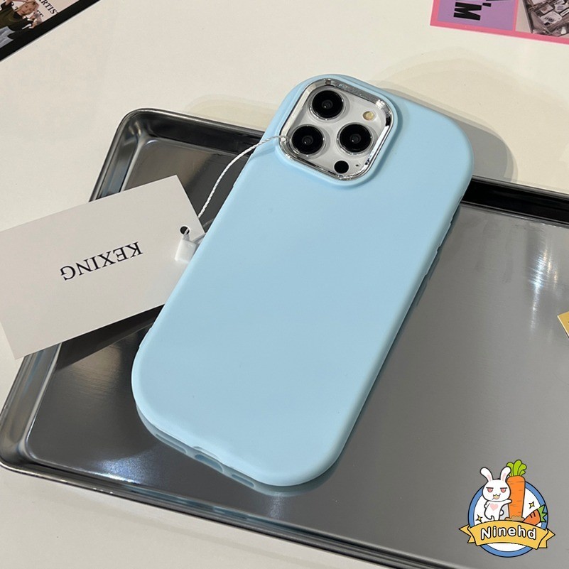 Ins Korea Solid Casing For Oppo A60 A79 A57 A54 A58 A95 A93 A7 A15 A16