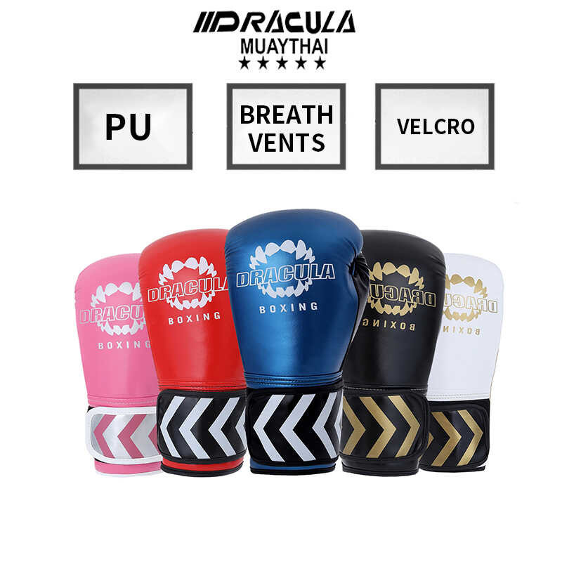DRACULA CUSTOMIZED Adult10-16Oz BOXING GLOVES BABAH MUAYTHAI BABAH ...