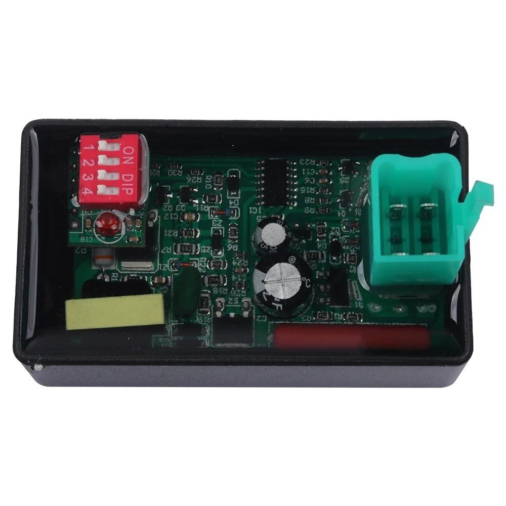 Programmable CDI Lgnition 4 Pin DC CDI Racing Box DIP Switch For ACTIVE ...