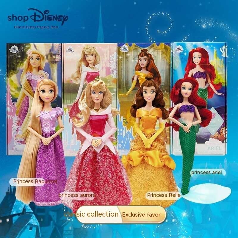 Princess Authentic · Elsa Anna Cinderella Cartoon Character Model Cute Children's Collection ...