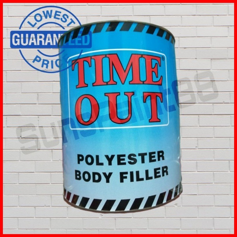 Time Out Polyester Body Filler with Hardener (1L) | Shopee Philippines