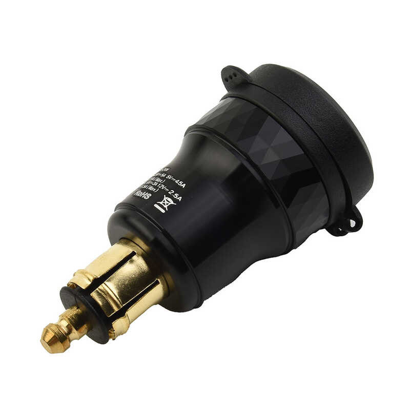 Adapter Brand New Charger Para Sa Hella Motorcycle Aluminum Alloy USB ...