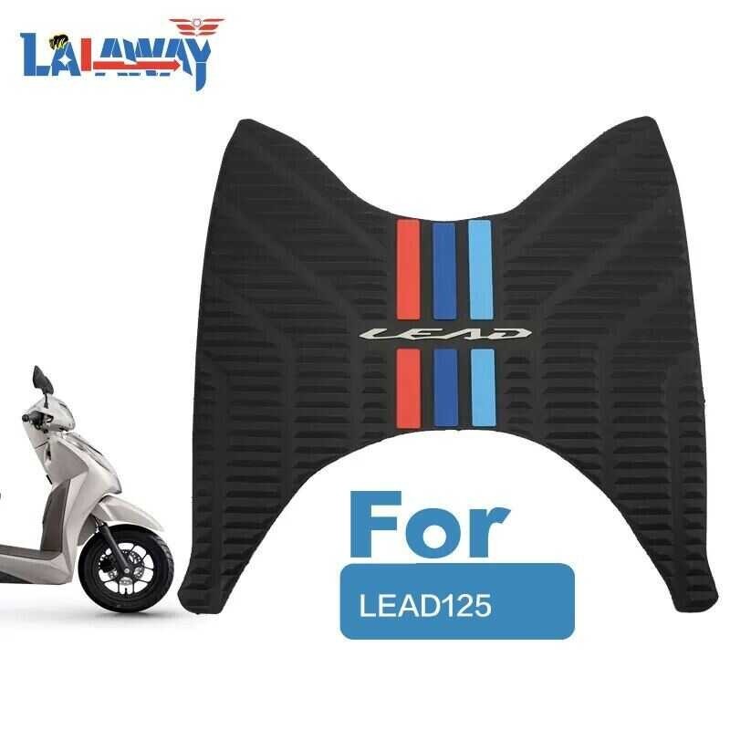 Honda Para Sa Lead125 Scooter Motorcycle Mats Pedal Rubber Foot Skid ...
