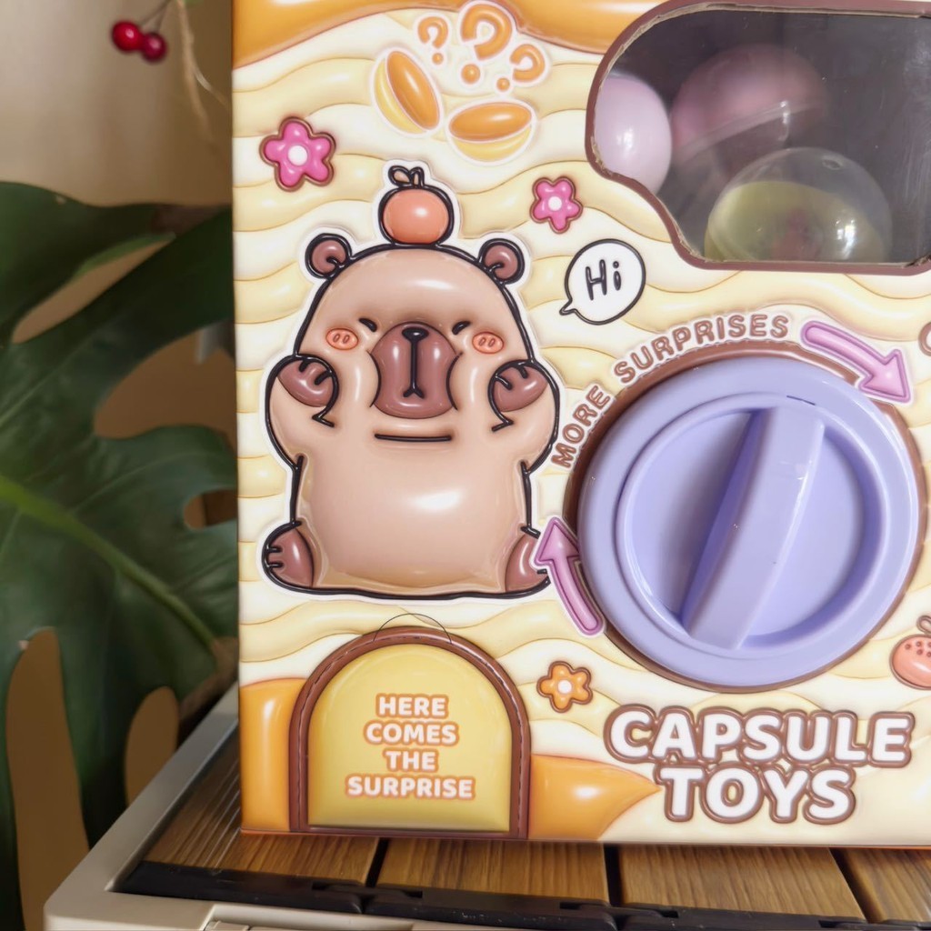 6 pcs Capybara Gashapon Machine Blind Box Cute kapibara Doll egg toys ...