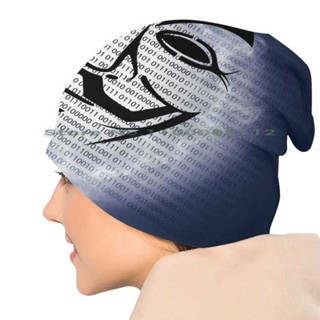 Beanies Face Knit Hat Anonymous Mask Vendetta Hacker Hacking Cyber ...