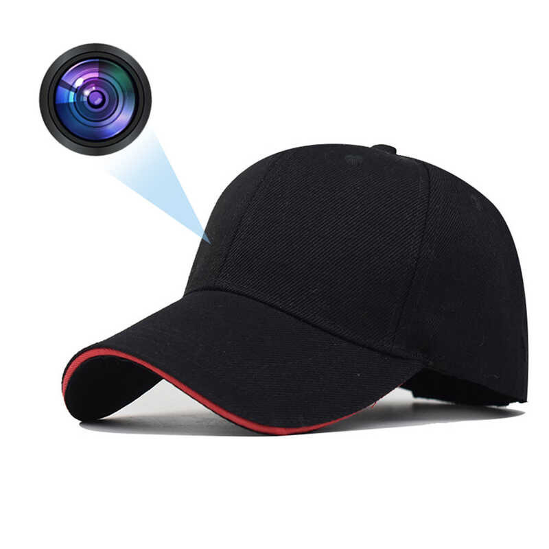 Baseball Wifi Body Cap 1080P Full HD Wireless Mini Camera Wearable ...