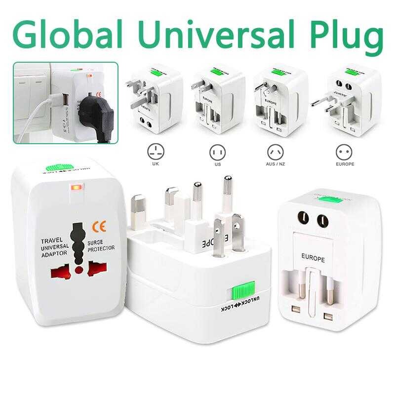 All In 1 Global Universal Adaptor Travel Adapter Electrical Converter ...