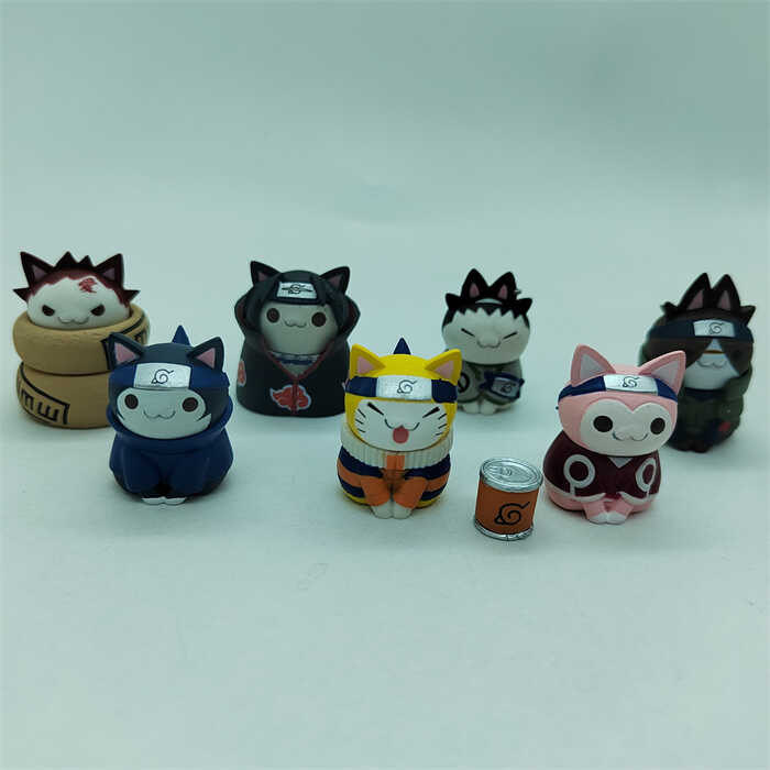 Naruto Megahouse MH Sasuke Itachi Naruto Cat Bullet Box Egg Genuine ...