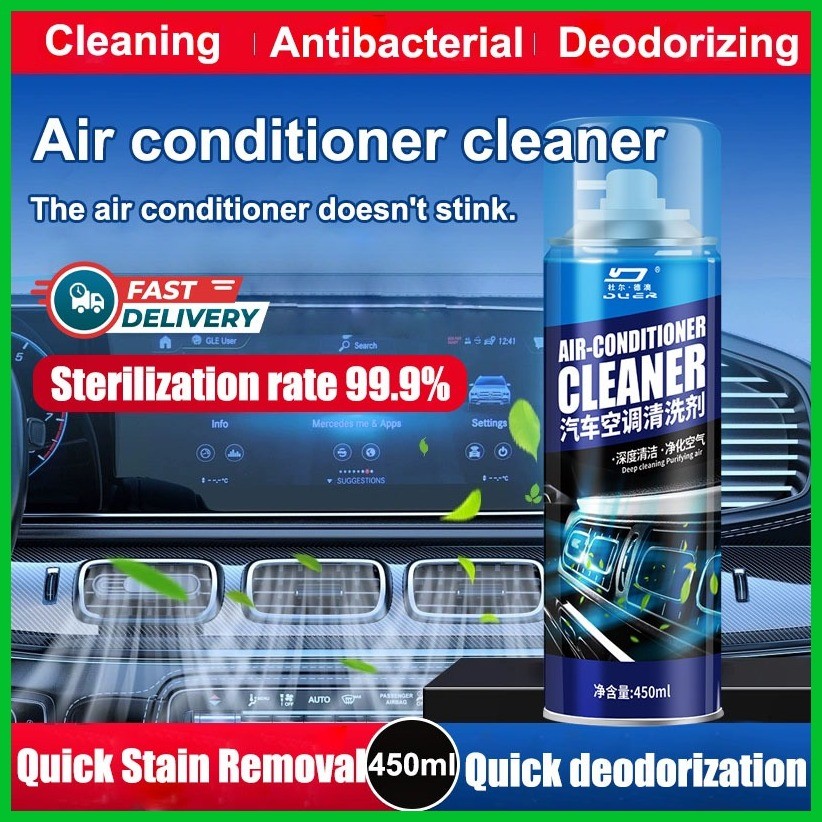Air Conditioner Cleaner Spray car aircon cleaner No disassemble Foam ...