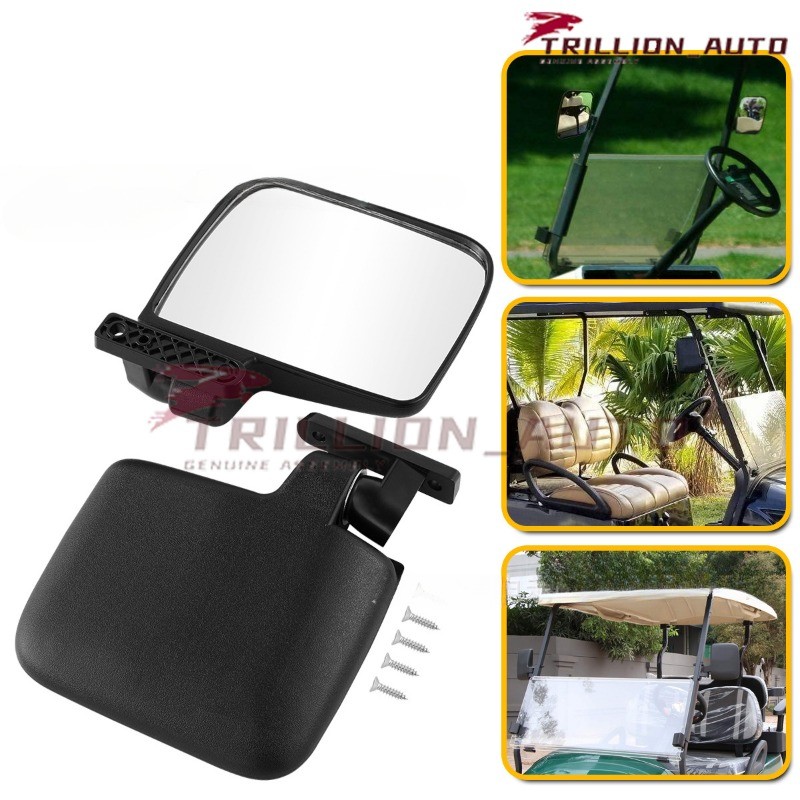 Golf Cart Mirrors Universal Side View Mirrors Golf Cart Rear View ...