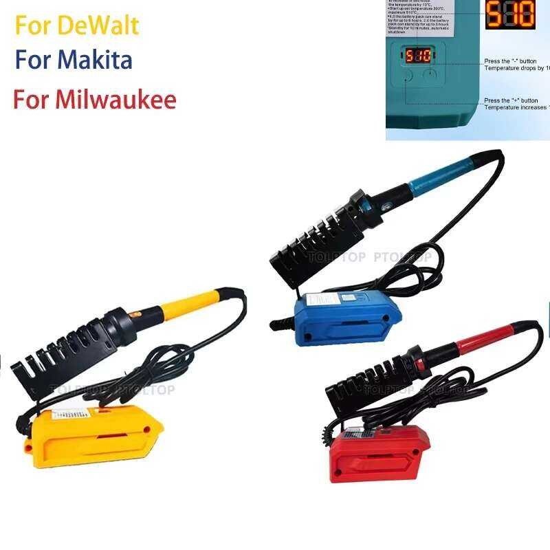 Ac For For Milwaukee 18V Battery Cordless Electric Soldering Iron ...