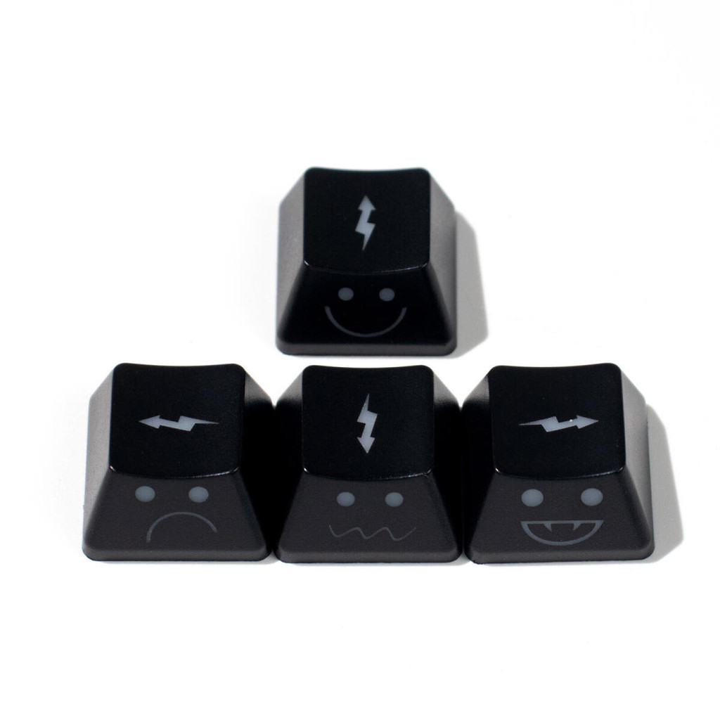 8pcs Backlit Custom Keycap OEM Profile Shine Through Keycap WASD Arrow ...