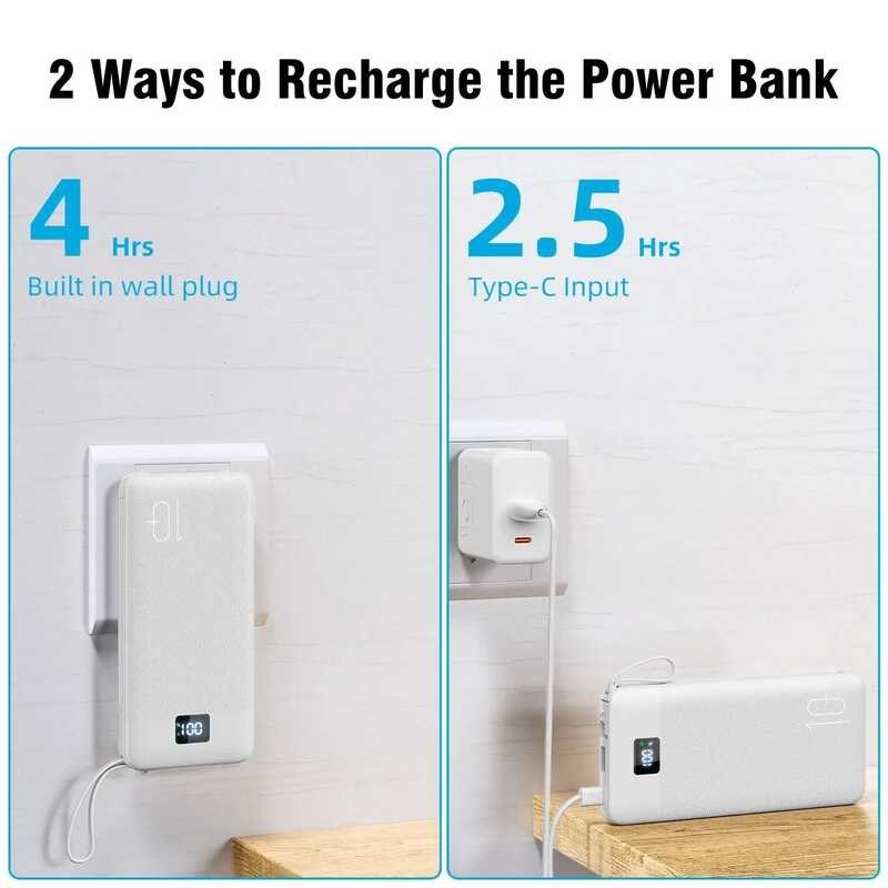 Pd22.5W - Large Capacity Fast Charging Power Banks 20000Mah Power Bank ...