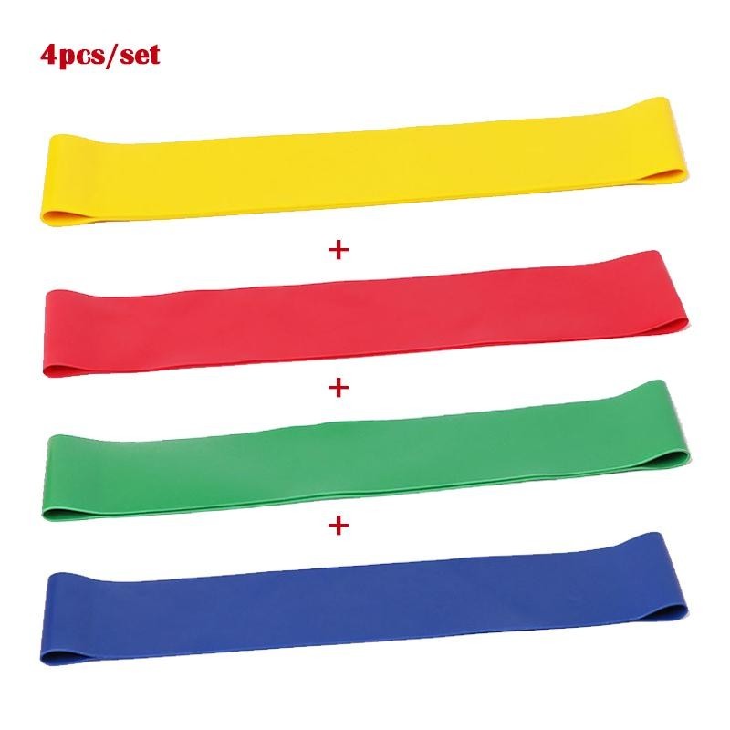 Yoga Latex Loop Resistance Loop Fitness Elastic Resistance Strap Track ...
