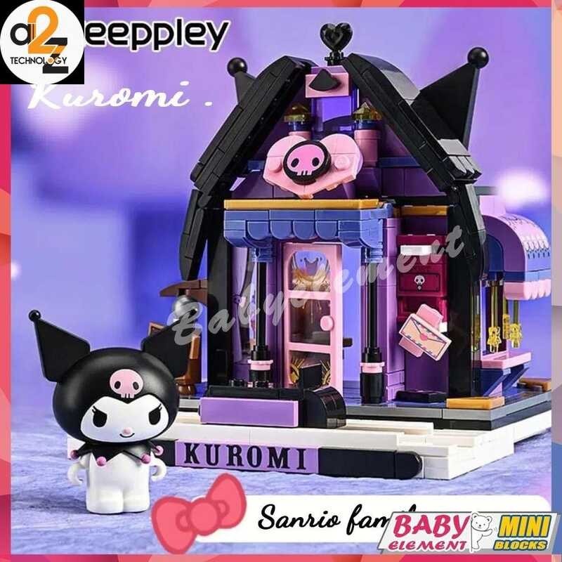 Kuromi Puzzle Keeppley Building Blocks Sanrio Street View Series ...