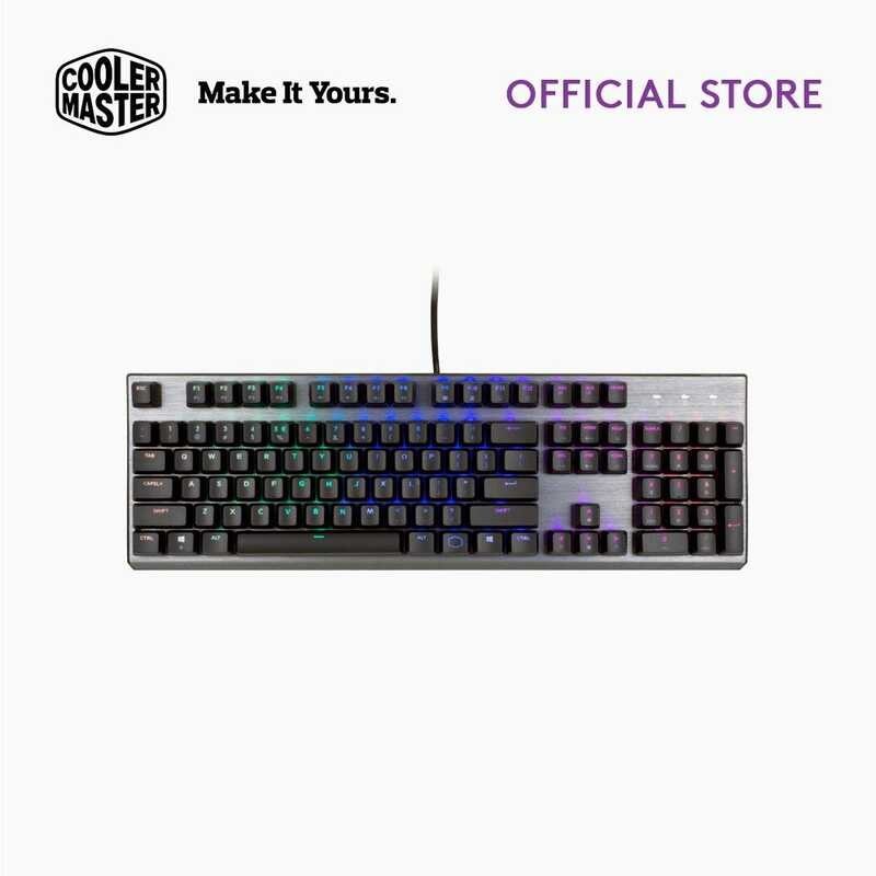 & Cooler Master Ck350 Mechanical Gaming Keyboard Blue Switch (Ck-350 ...