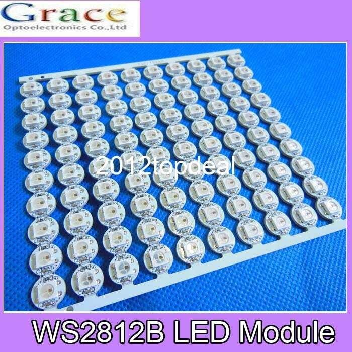 100Pcs Nagbebenta Ng Ws2812b 5050 RGB LED &Pcb Board 1 Ang Pixel Light ...