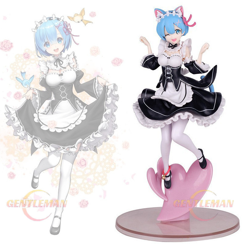 Alpha Anime Re:ZERO Starting Life In Another World Sexy Girl Rem Cat ...