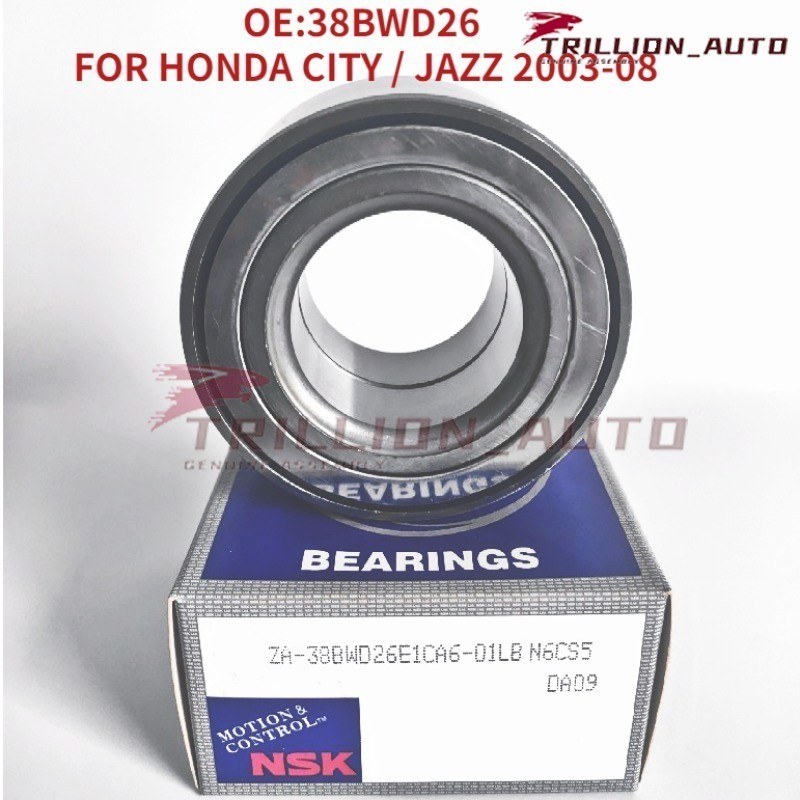 38BWD26 FRONT WHEEL BEARING HONDA CITY / JAZZ 2003-08 (38X73X40 ...