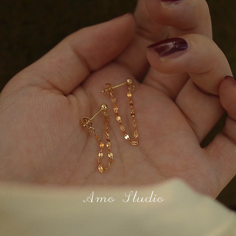 24K Saudi Gold Nasasangla pawnable 100% Original lip twinkle hoop ...